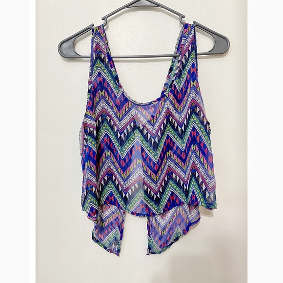 Madrag | Tops | Open Back Crop Top | Poshmark